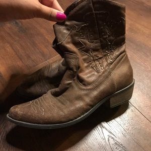 Coconuts by Matisse | Shoes | Coconut Brown Cowboy Boots | Poshmark